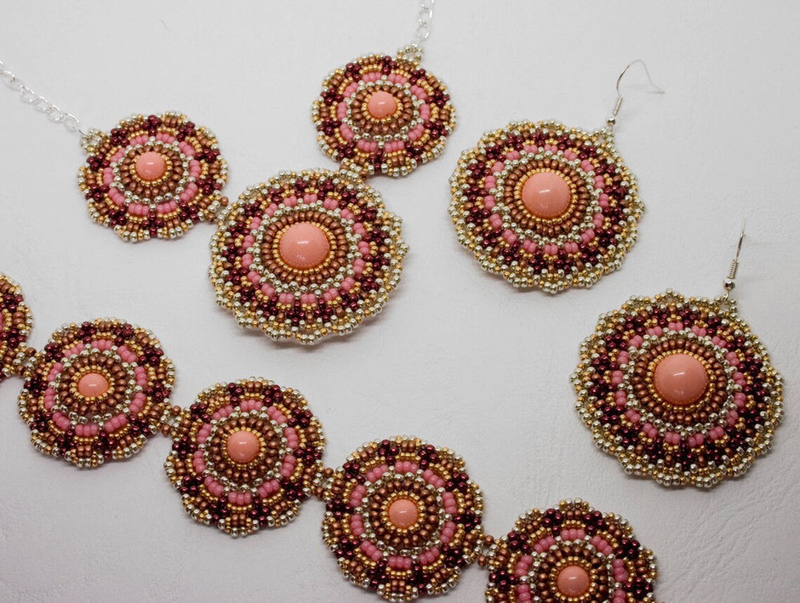 Teo Set Beading TUTORIAL | Etsy