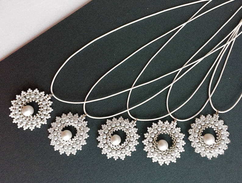 Roundoval Pendant Beading TUTORIAL | Etsy