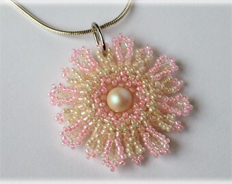 Tarazed Pendant Beading Pattern/tutorial PDF File for - Etsy