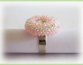 Roundiamond Ring Beading TUTORIAL - Etsy