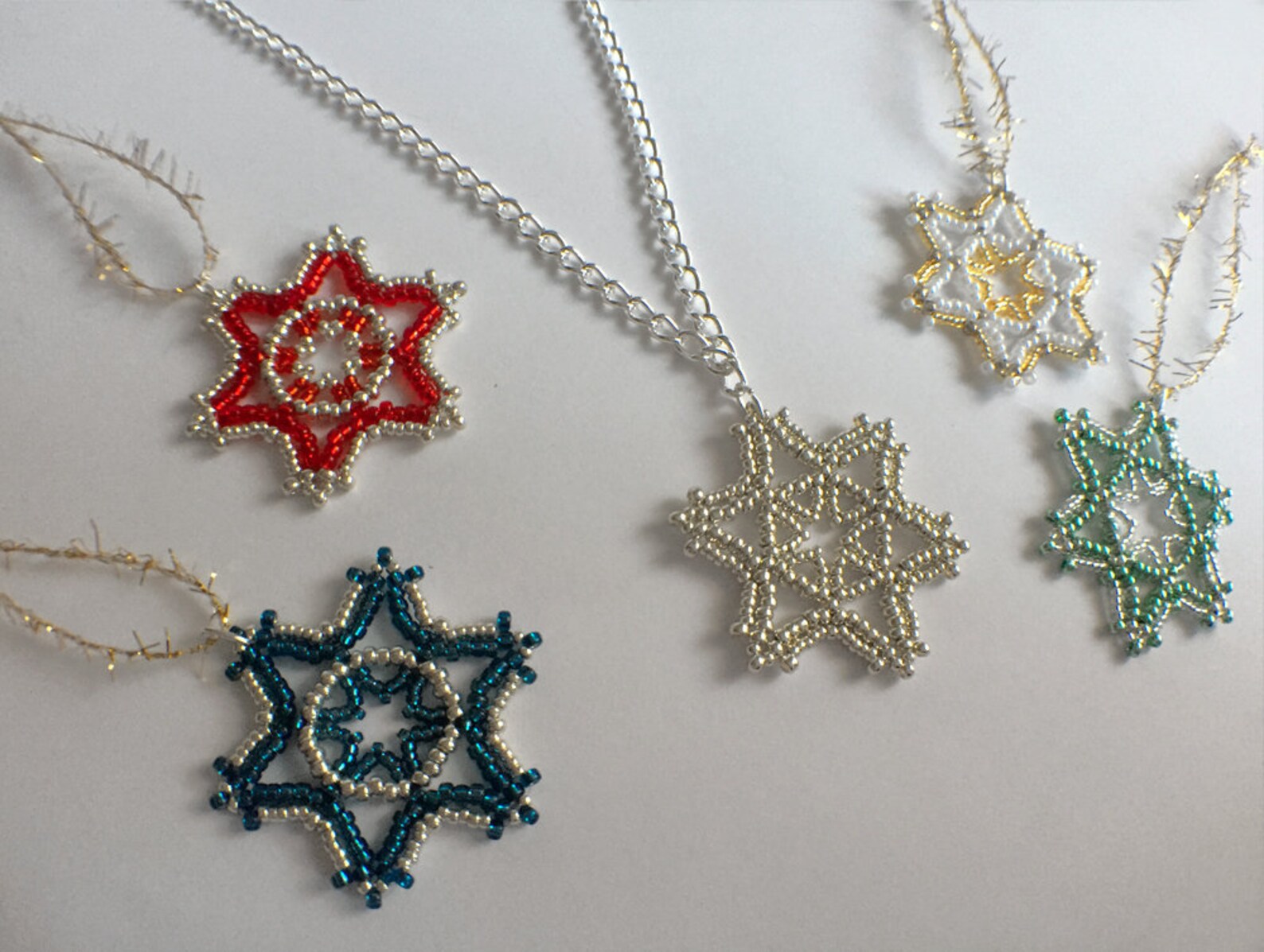 Starwheel Pendant Beading TUTORIAL - Etsy