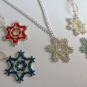 Starwheel Pendant Beading TUTORIAL - Etsy