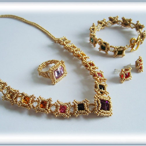 Droppy Set Beading TUTORIAL | Etsy