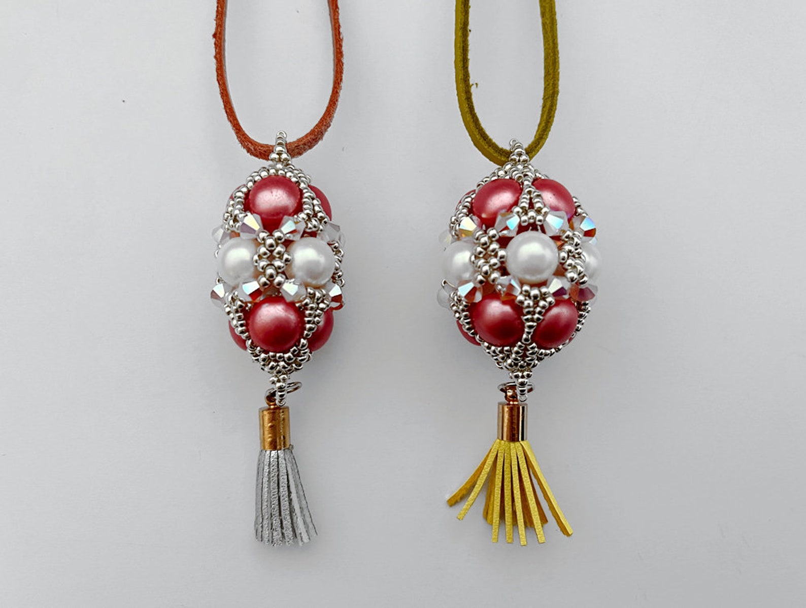 Colorfulbulbs Pendants Beading TUTORIAL - Etsy