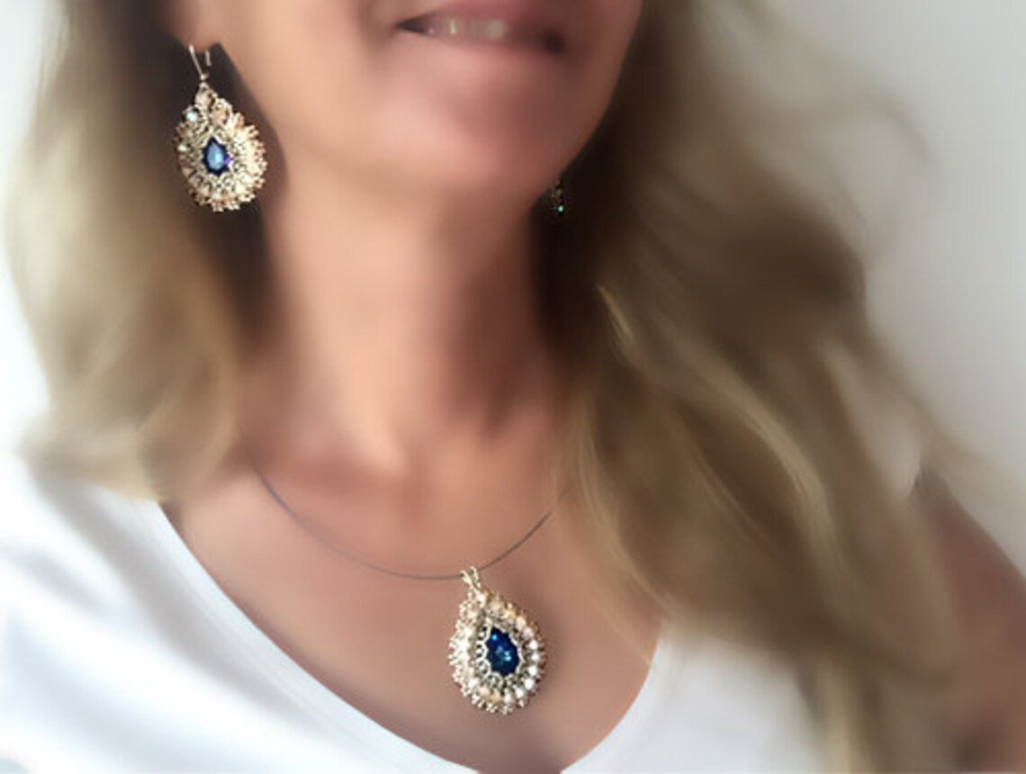 Coldrops Set Beading TUTORIAL | Etsy