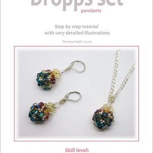 Dropps Set Beading TUTORIAL - Etsy