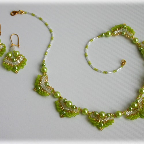 Greenheart Set Beading TUTORIAL - Etsy