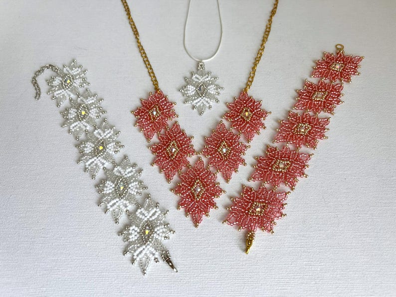 Firebird Set Beading TUTORIAL - Etsy