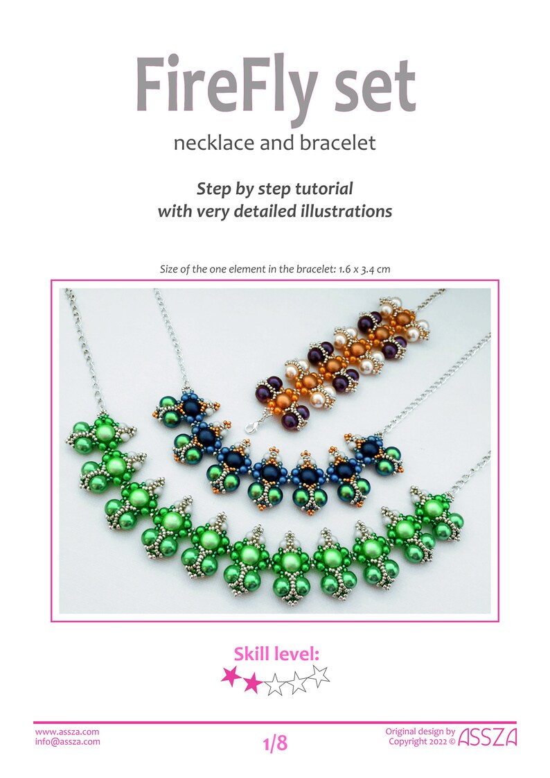 Firefly Set Beading TUTORIAL - Etsy