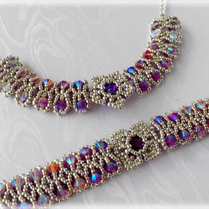 Pinkear Set Beading TUTORIAL - Etsy