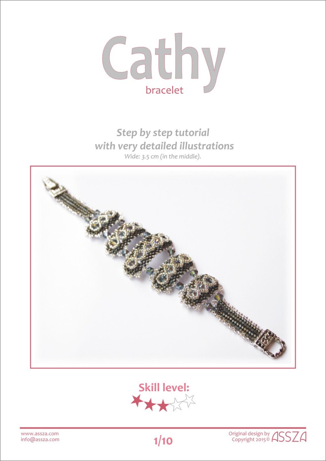 Cathy Bracelet Beading TUTORIAL - Etsy