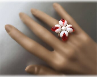 Beading Tutorial Uta Ring Beading Tutorial Instant - Etsy