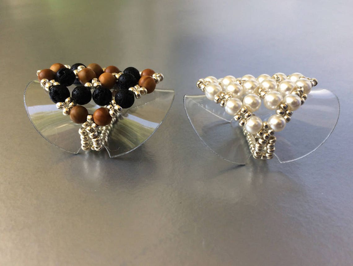 Roundiamond Ring Beading TUTORIAL | Etsy