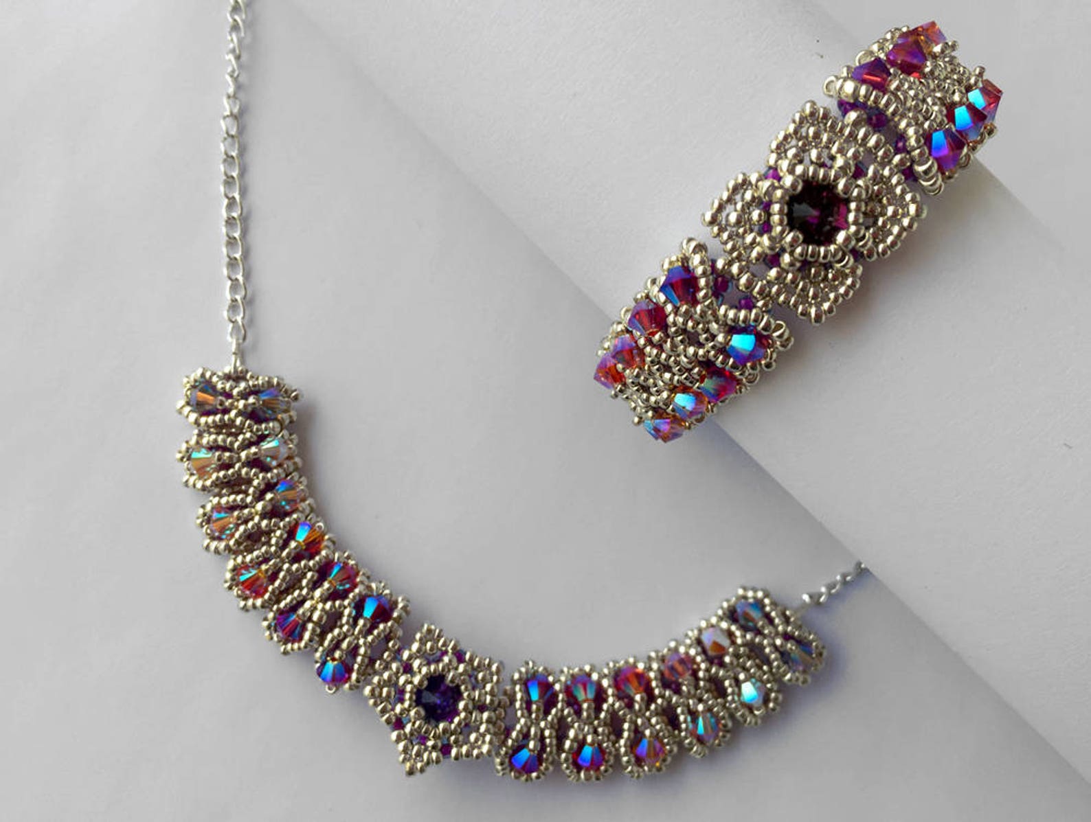 Pinkear Set Beading TUTORIAL - Etsy Canada