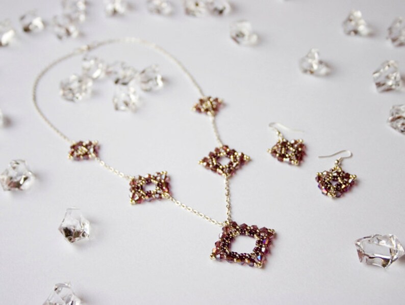 Agnes Set Beading TUTORIAL | Etsy