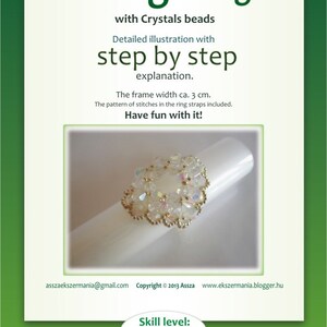 Flange Ring Beading TUTORIAL - Etsy