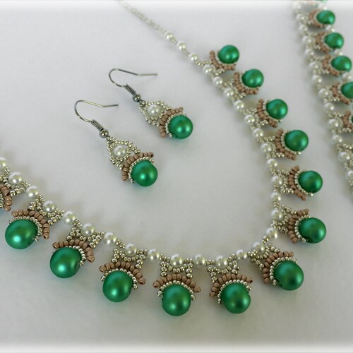 Orchideas Set Beading TUTORIAL - Etsy