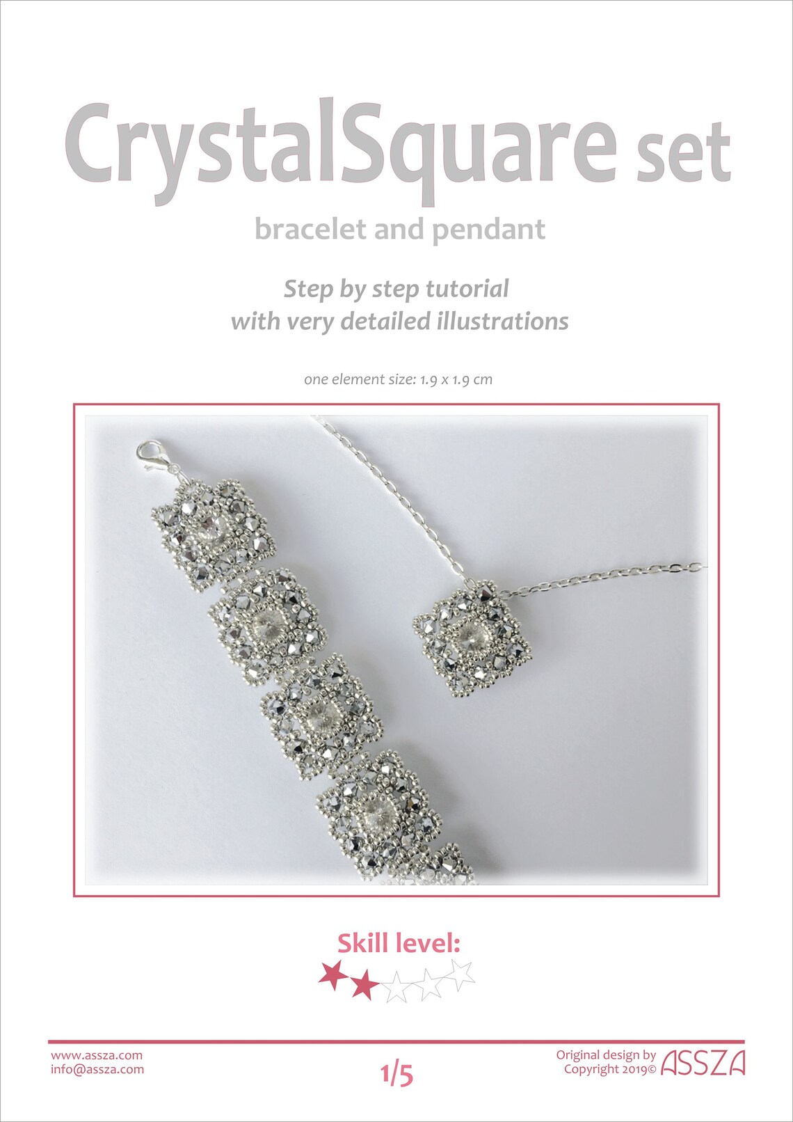 Crystalsquare Set Beading TUTORIAL - Etsy