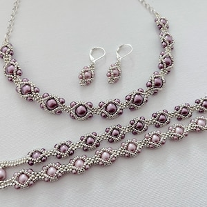 Orchideas Set Beading TUTORIAL - Etsy