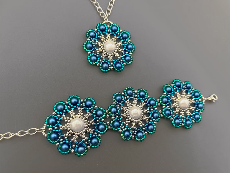 Cartwheel Set Beading TUTORIAL - Etsy