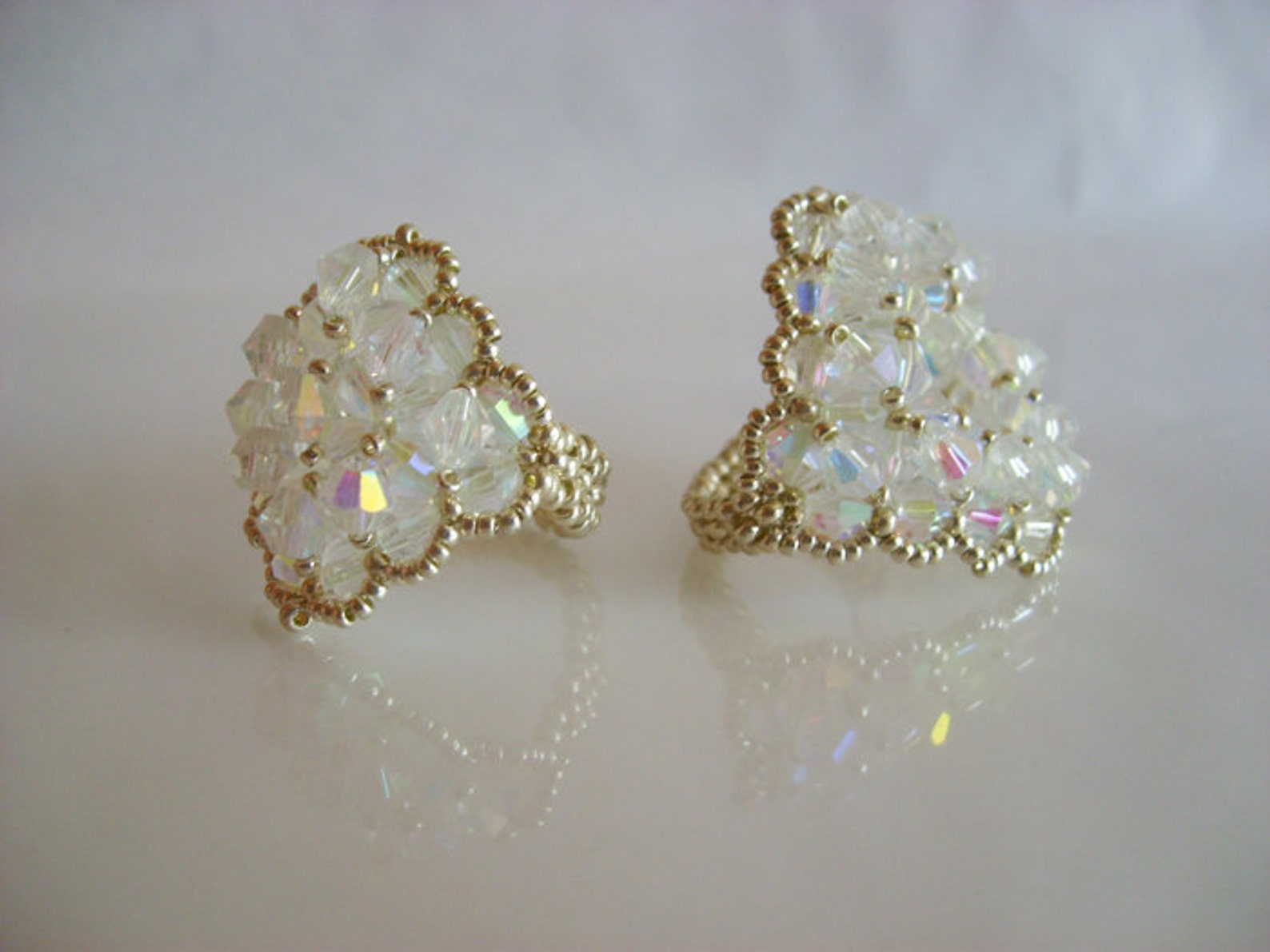 Flange Ring Beading TUTORIAL - Etsy Canada