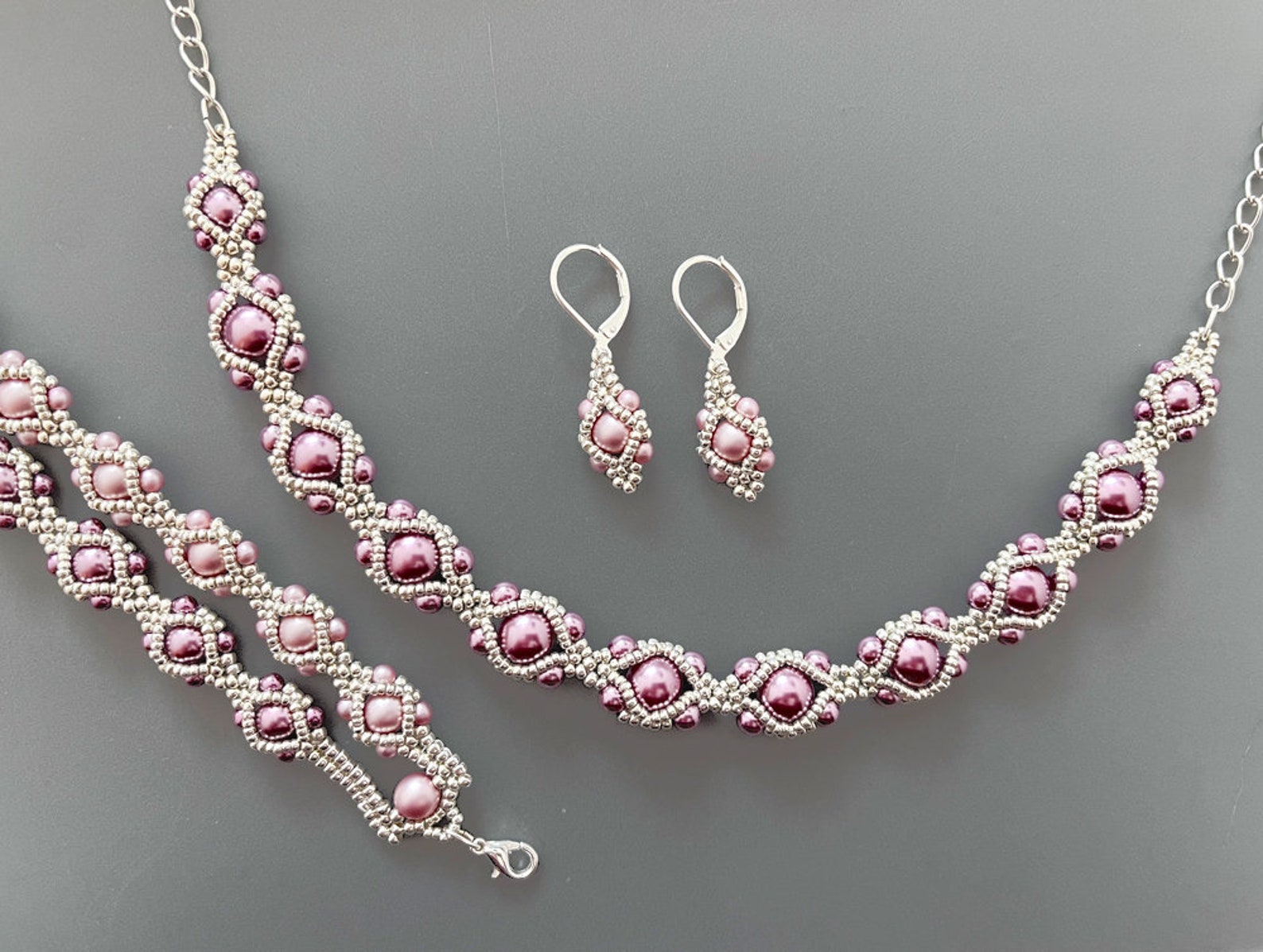 Orchideas Set Beading TUTORIAL - Etsy