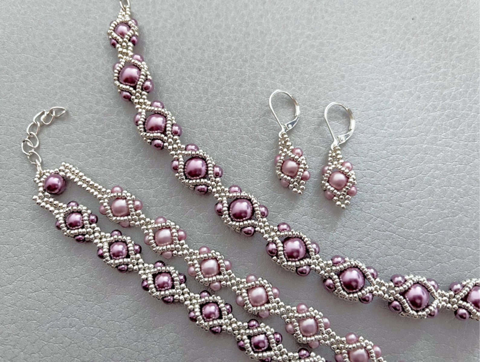 Orchideas Set Beading TUTORIAL - Etsy