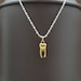 Gold Tooth Pendant Charm, Gold Teeth Charms, Tooth Necklace, Dentist ...