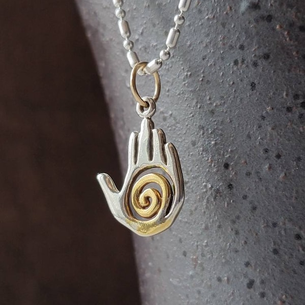 Spiral Healing Hand - Etsy