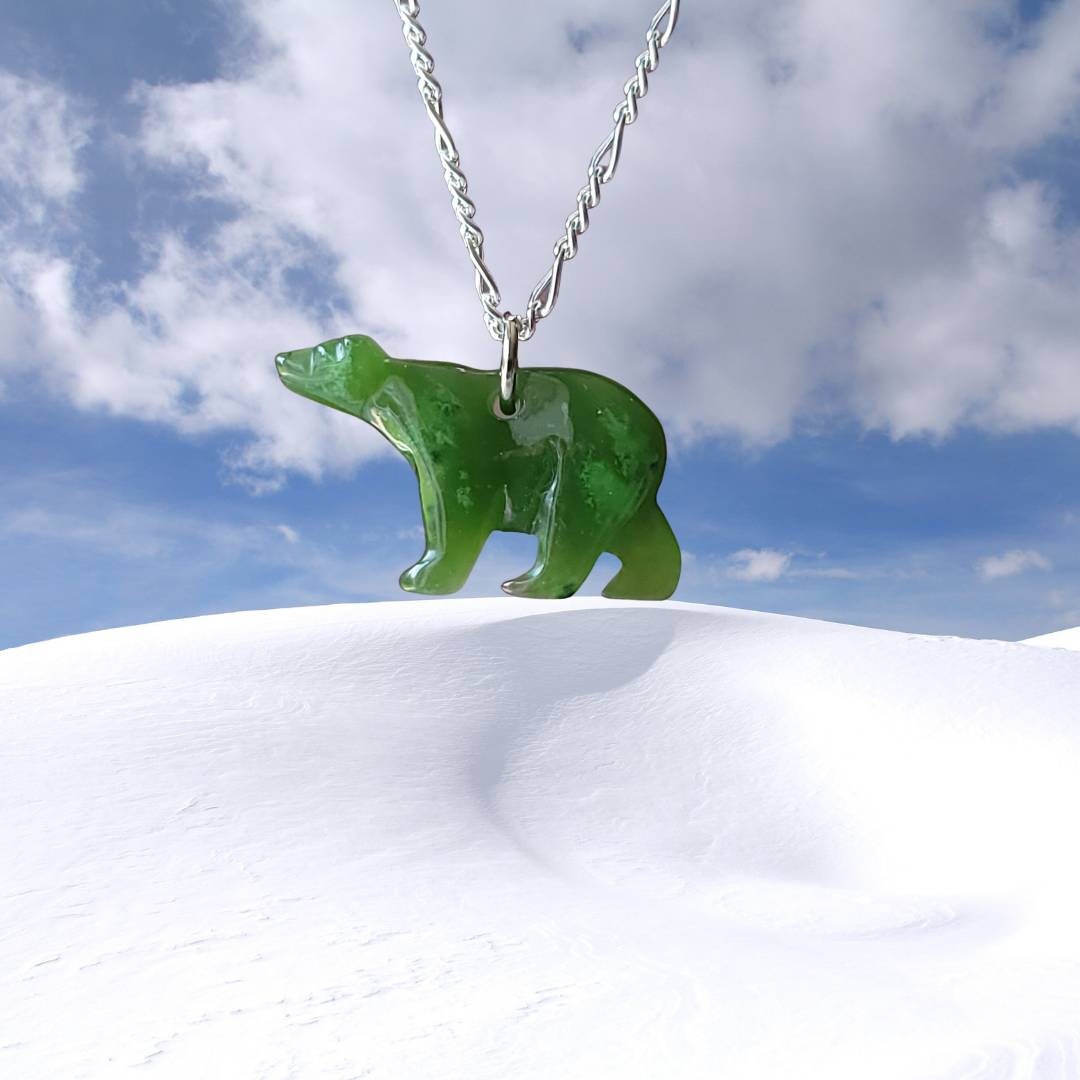 Large Green Jade Polar Bear Pendant Natural Jade Polar Bear Etsy large-green-jade-polar-bear-pendant-natural-jade-polar-bear-etsy