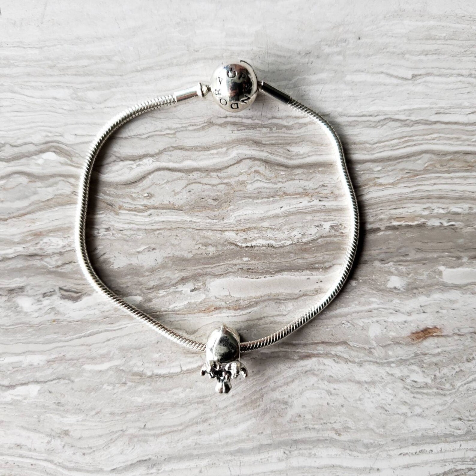 Sterling Silver Moose Charm Spacer Bead Pandora Essence - Etsy