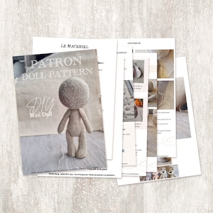 MINI DOLL - Download Pattern PDF Plush Feltdoll Les Chiffonnés - Etsy