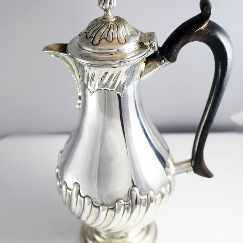 Silver Coffee Pot - Etsy