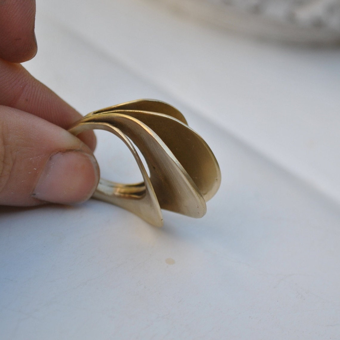 Sculture Ring Sidney Opera Desing Exclusive Bronze Ring - Etsy