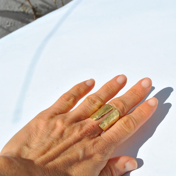 Textured Ring - Etsy