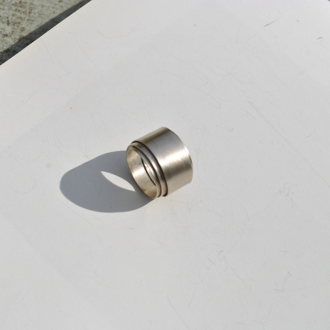 Silver Flexible Ring, Modern Ring, Contemporary Jewelry, Modernist ...