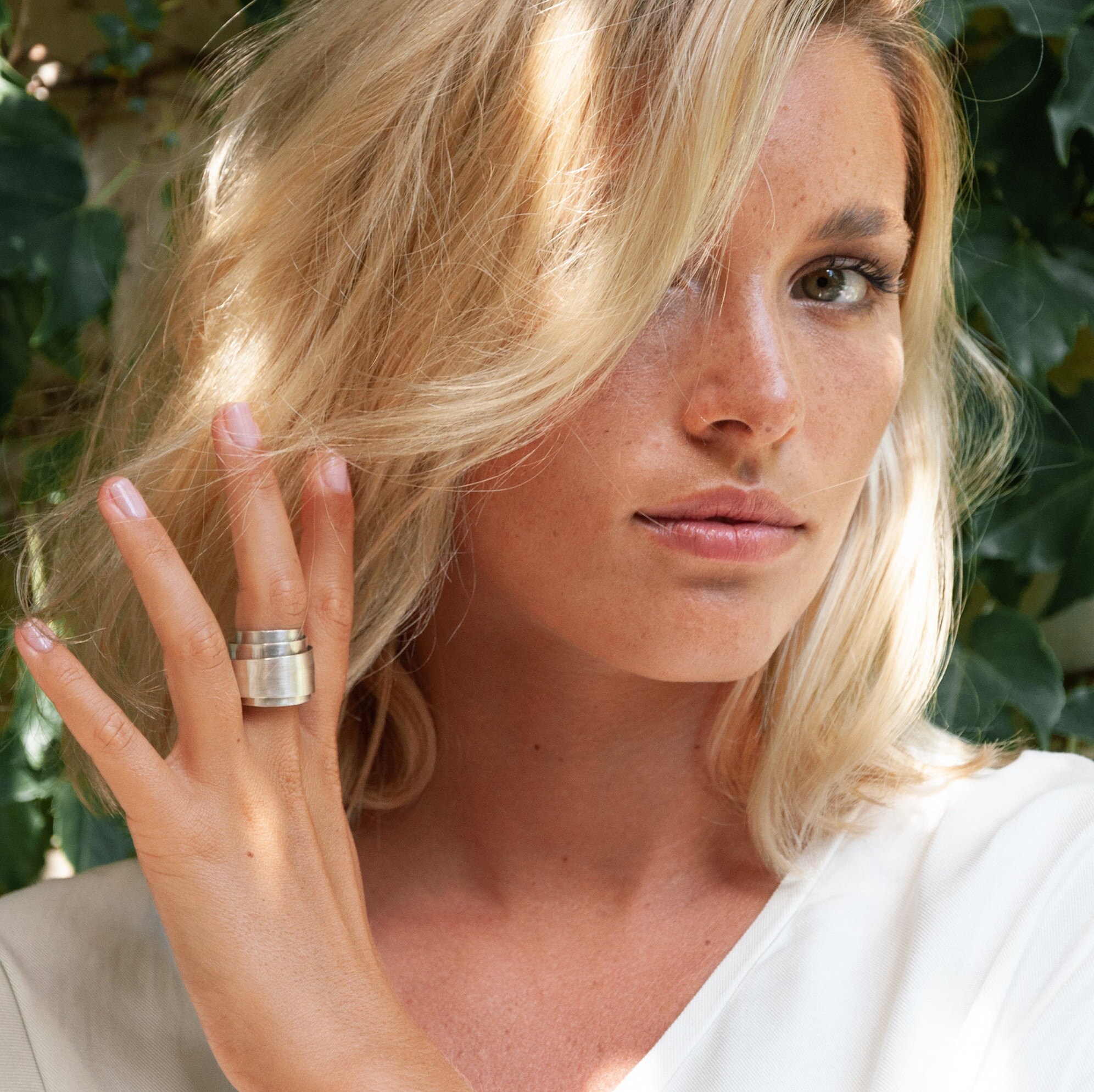 Silver Flexible Ring, Modern Ring, Contemporary Jewelry, Modernist ...