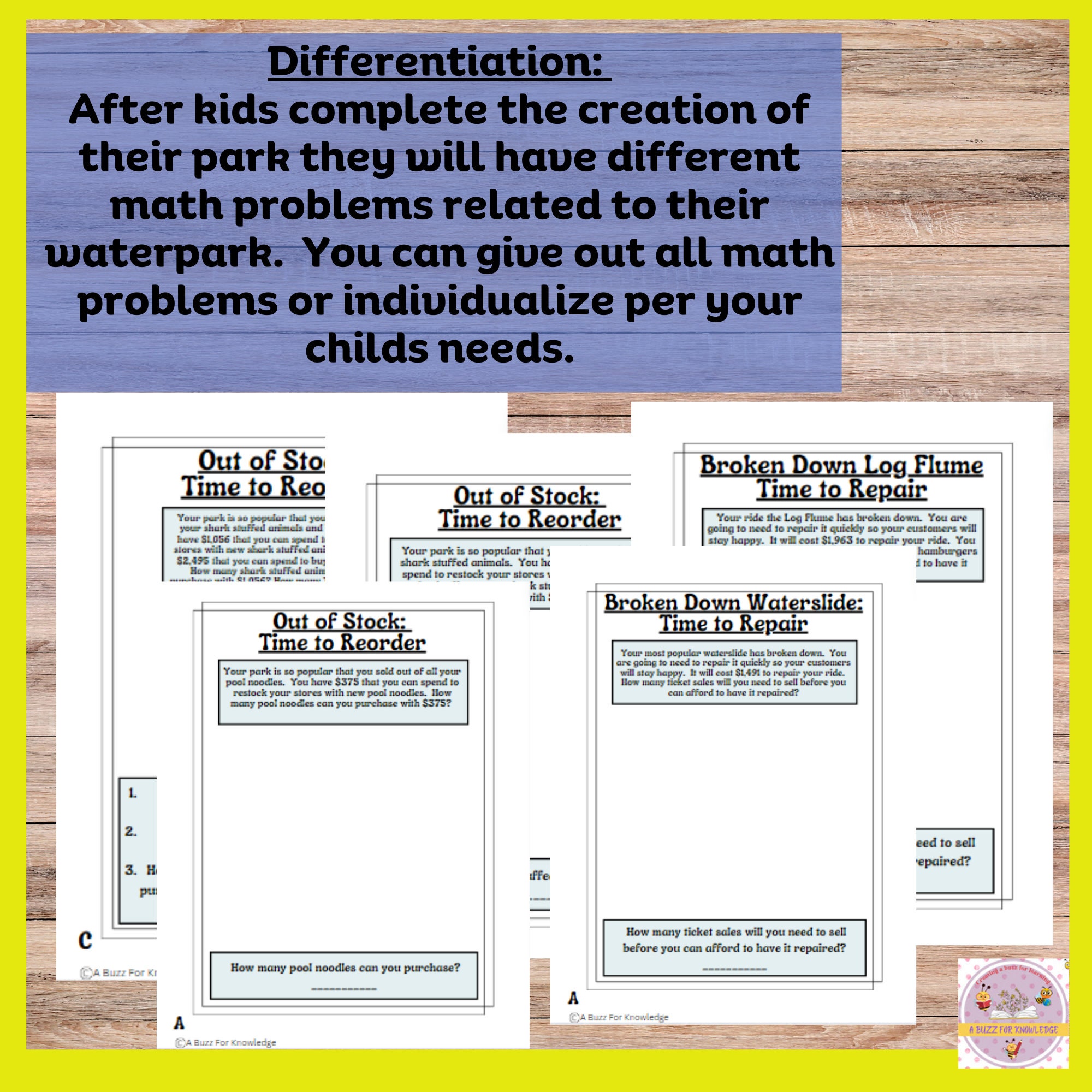 Design and Build Your Own Waterpark | Summer Activity for Kids - Etsy