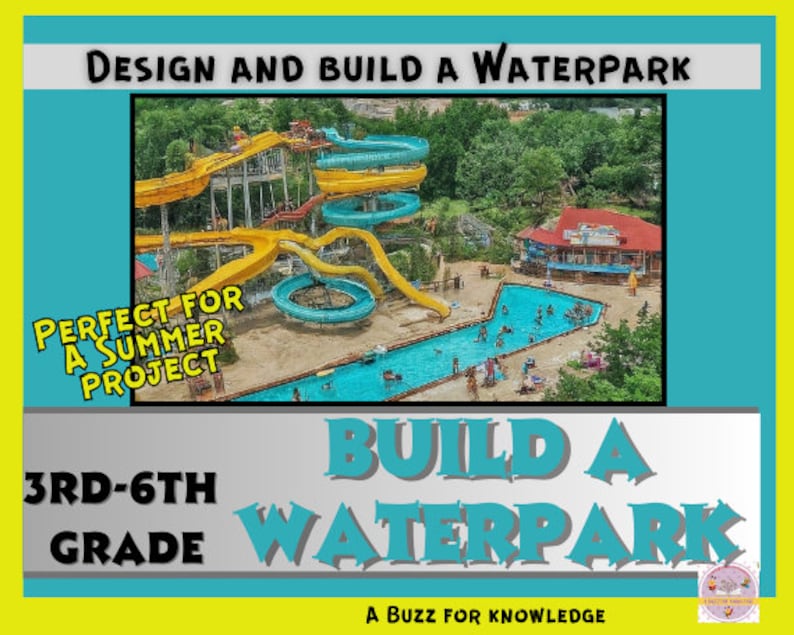 Design and Build Your Own Waterpark | Summer Activity for Kids - Etsy