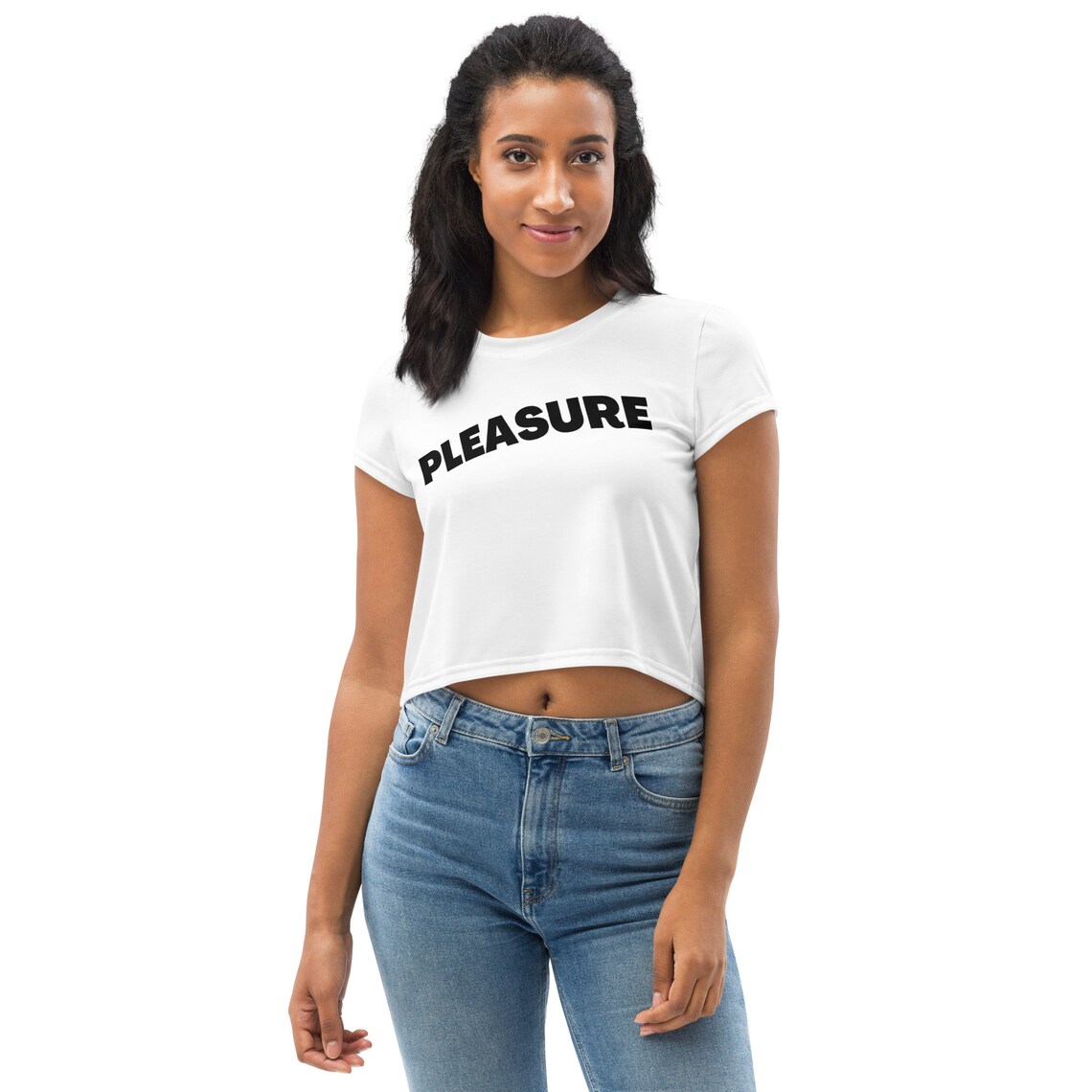 Pleasure Crop Top Monae Pride 2023 LGBT Shirt, White Crop Top, Tube Top, Trendy Pleasure Shirts ...