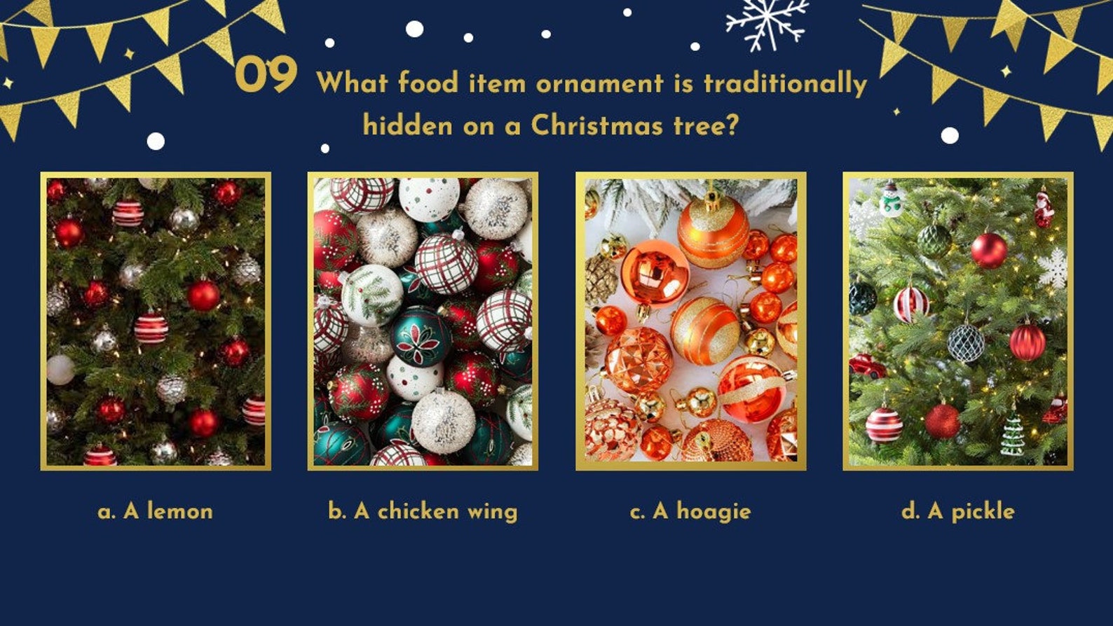 Virtual Christmas Party Slideshow Quiz Game - Etsy