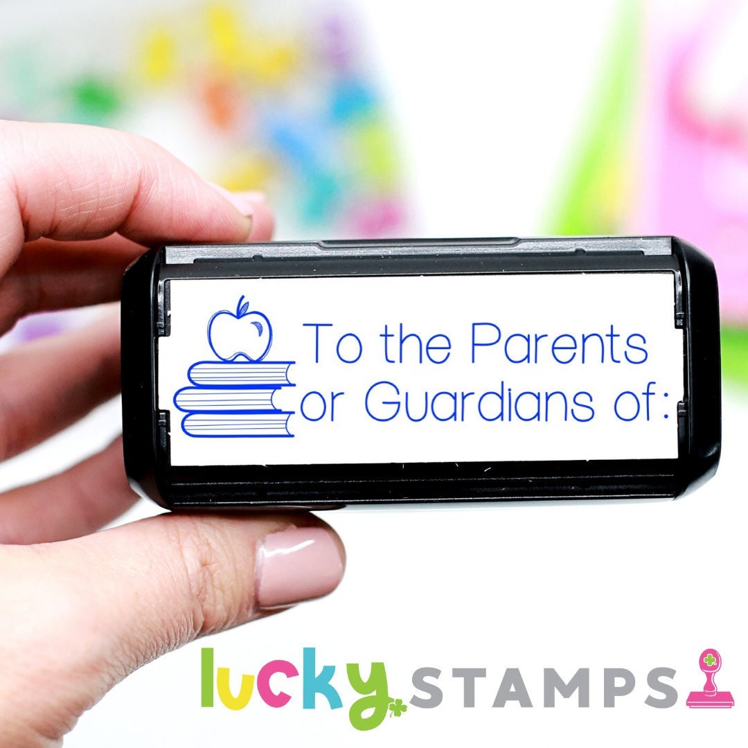 Parent Stamp, Parent Teacher Stamp, Teacher Stamp, Self- Inking Stamp ...