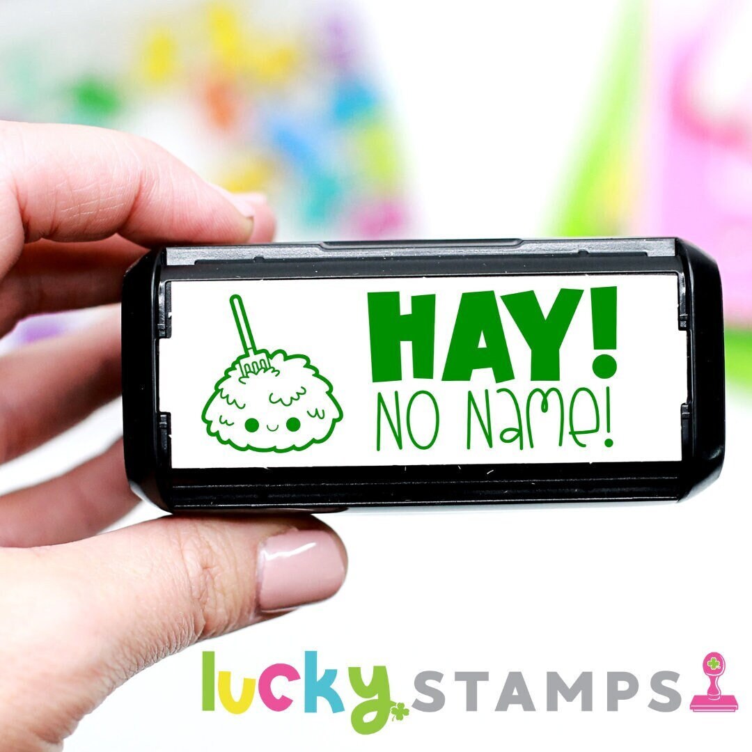 Hay No Name Self Inking Teacher Stamp, Self-inking Stamp, Self Inking ...