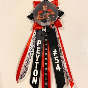 2 Personalized Ribbons Button - Etsy