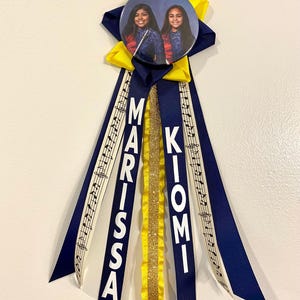 2 Personalized Ribbons Button - Etsy