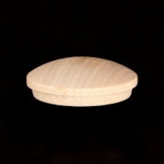 100 Pcs 1 Maple Wood Mushroom Head Furniture Buttons - Etsy