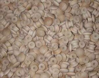 12 Round 3/4 WOOD KNOBS NEW Unfinished Birch Pulls | Etsy