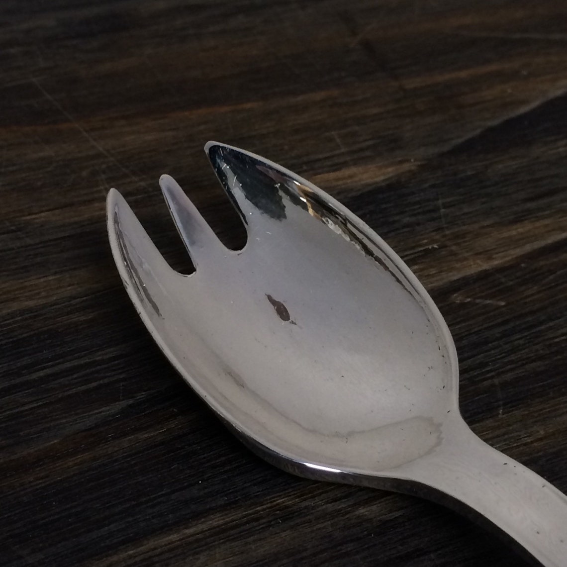 Solid Sterling Silver SPORK - Etsy