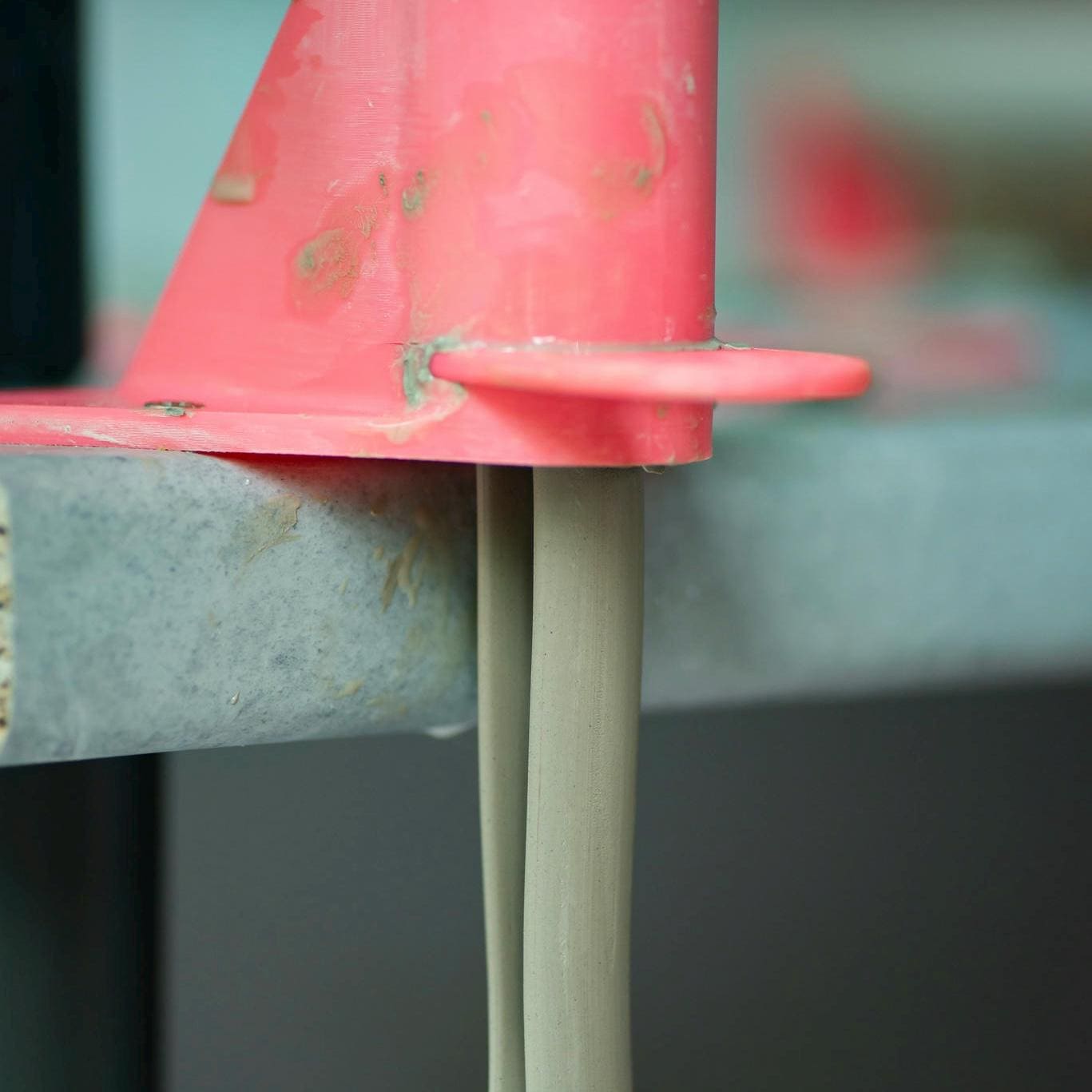 The Mini Tabletop Clay Extruder With Press Attachment, for Pottery ...