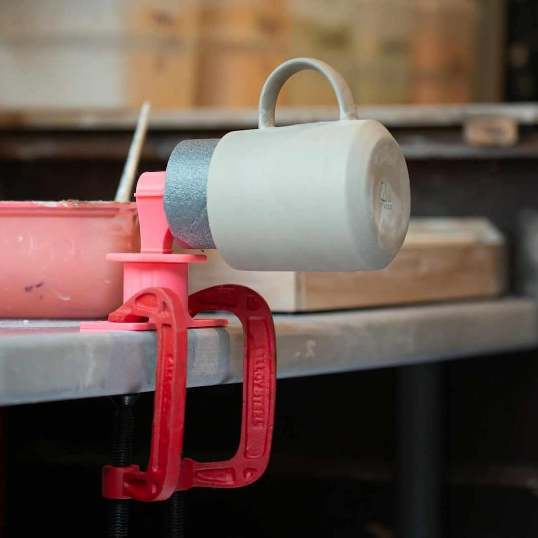 The Potter's 3rd Arm. A Tool to Hold Your Pottery While You Work on It ...